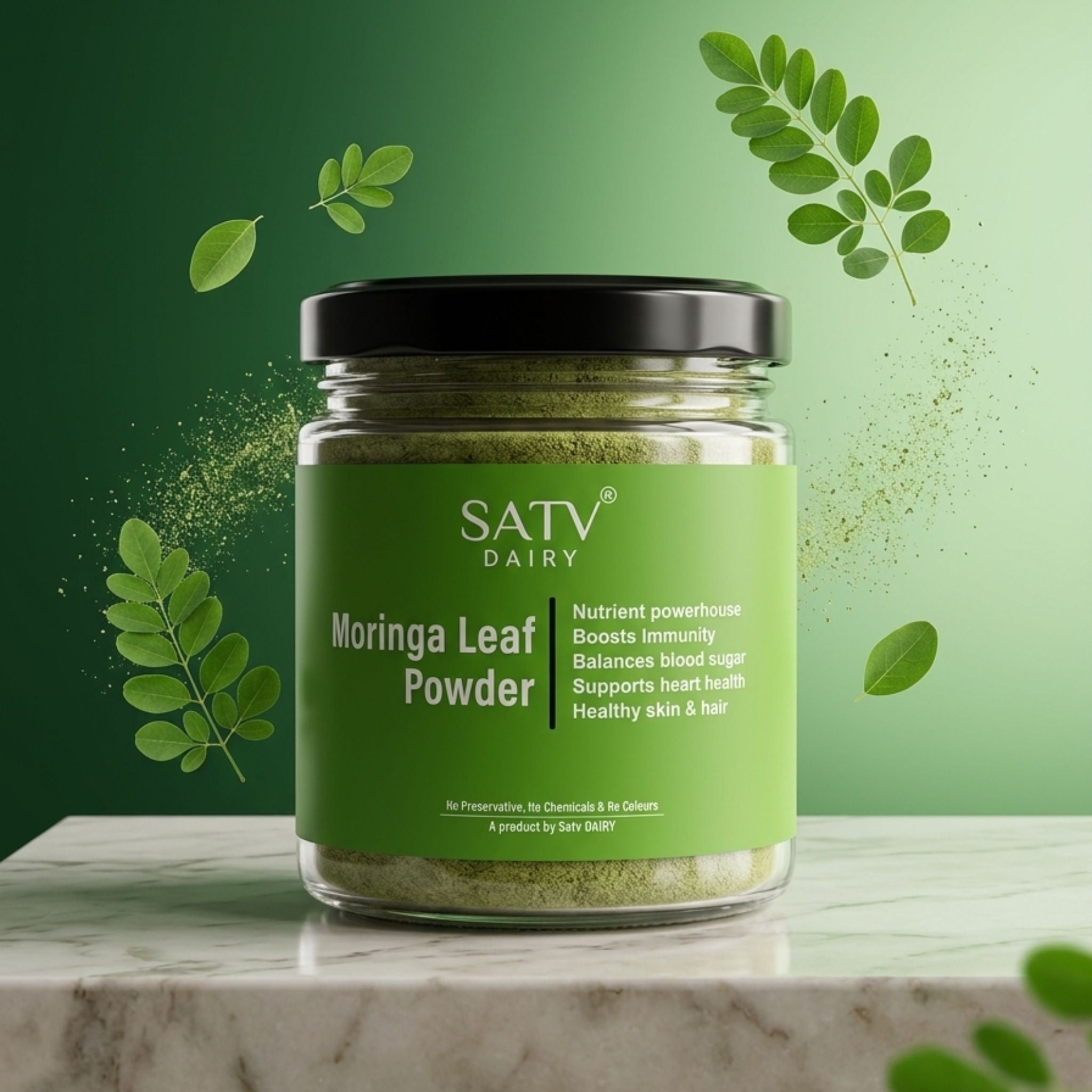 Best Organic Moringa (Drumstick) Powder – 100% Pure & Ayurvedic – Sâtv ...