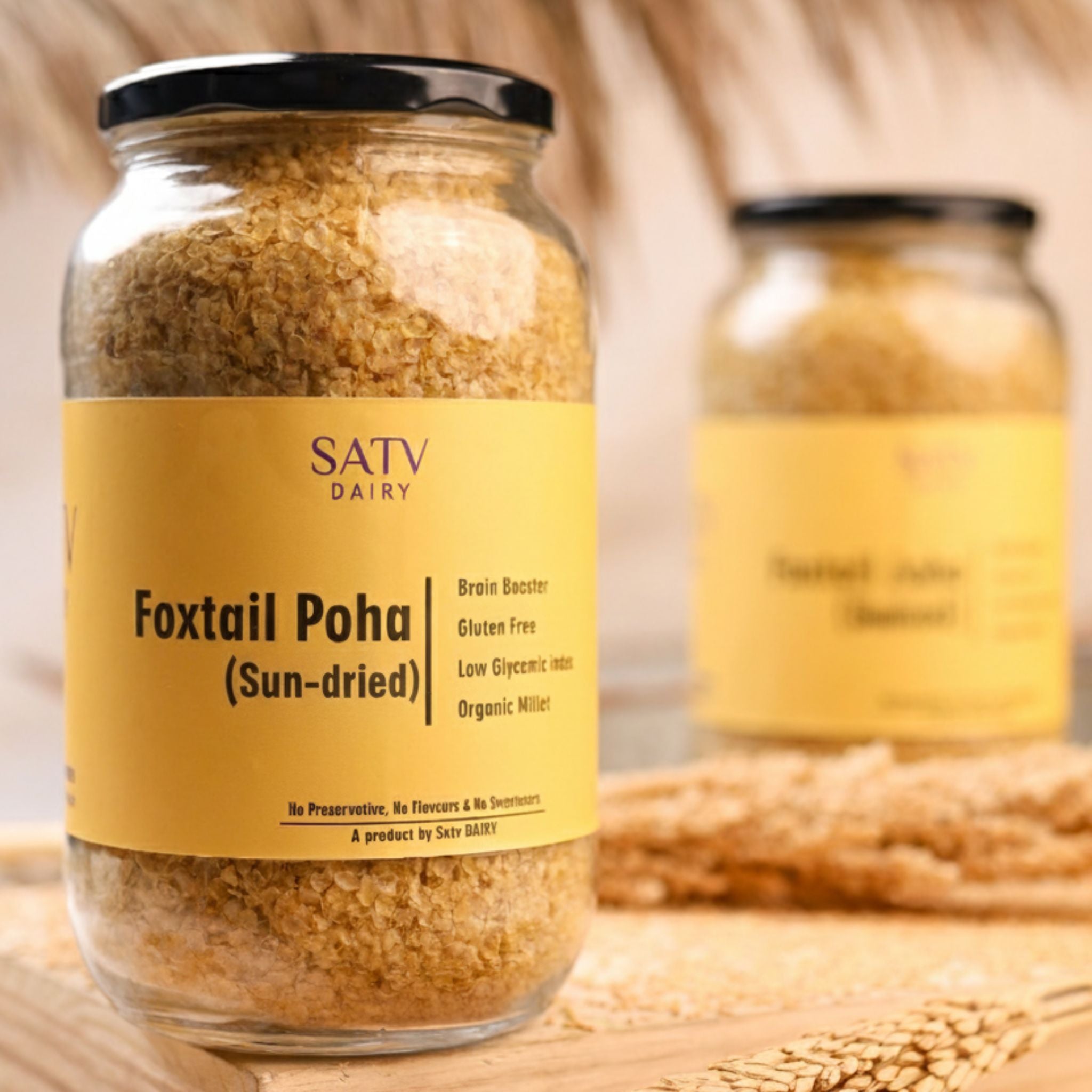 Foxtail Poha (Sun dried) – Sâtv Dairy